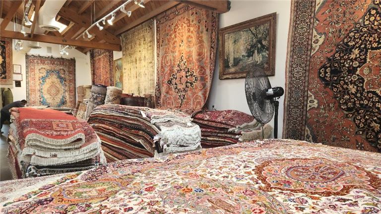 Exotic Rugs showroom over 30 years in Laguna Niguel, California ...