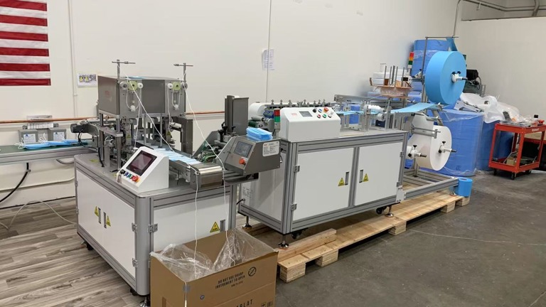 Disposable Face Mask Manufacturing Asset in Monrovia, California ...