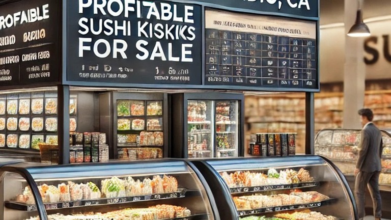 Turn-Key Sushi Kiosks for Sale – 2 Profitable Locations in Indio, CA in ...