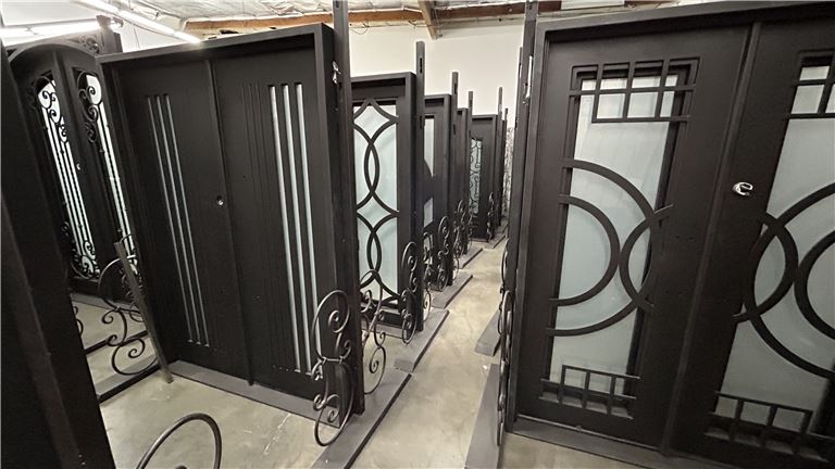 Iron Doors-Garages-Fences- Inventory $400K. 55% profit margin in North ...