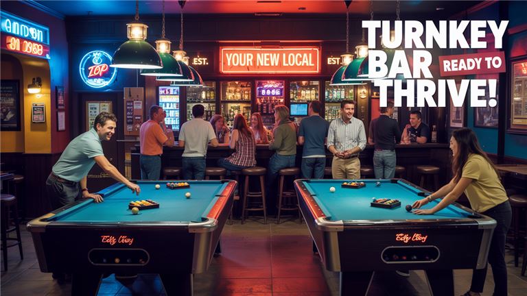 Profitable Oregon Bar for Sale: Pool, Lottery & High Revenue! in ...