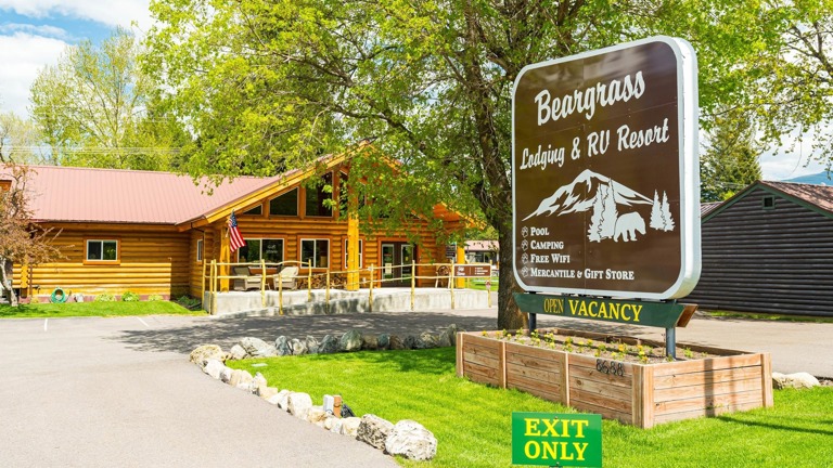 Beargrass Lodging & RV Resort in Hungry Horse, Montana - BizBuySell
