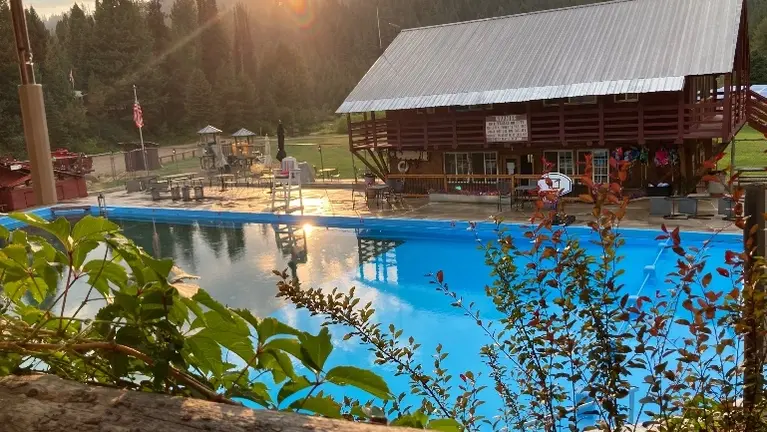 Iconic Idaho Geothermal Pool and Campground For Sale in Cascade, Idaho ...