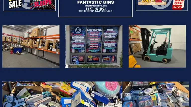 Turnkey Overstock Bin Store & Online Resale Business in Cutler Bay ...
